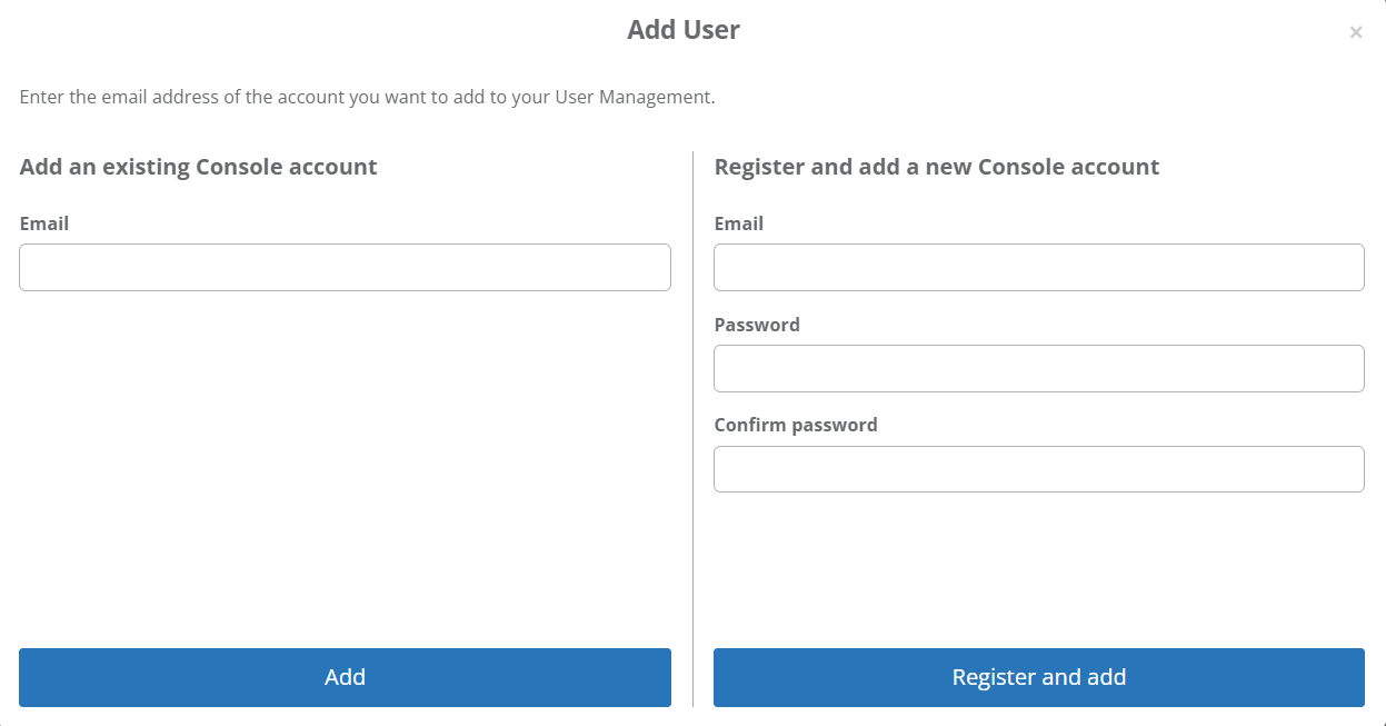 Manage your console users - Supremo Control Manage your console users - Supremo Control