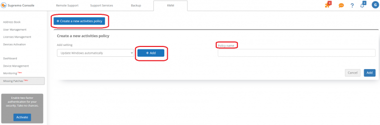 View And Manage Missing Patches And Updates Supremo Control