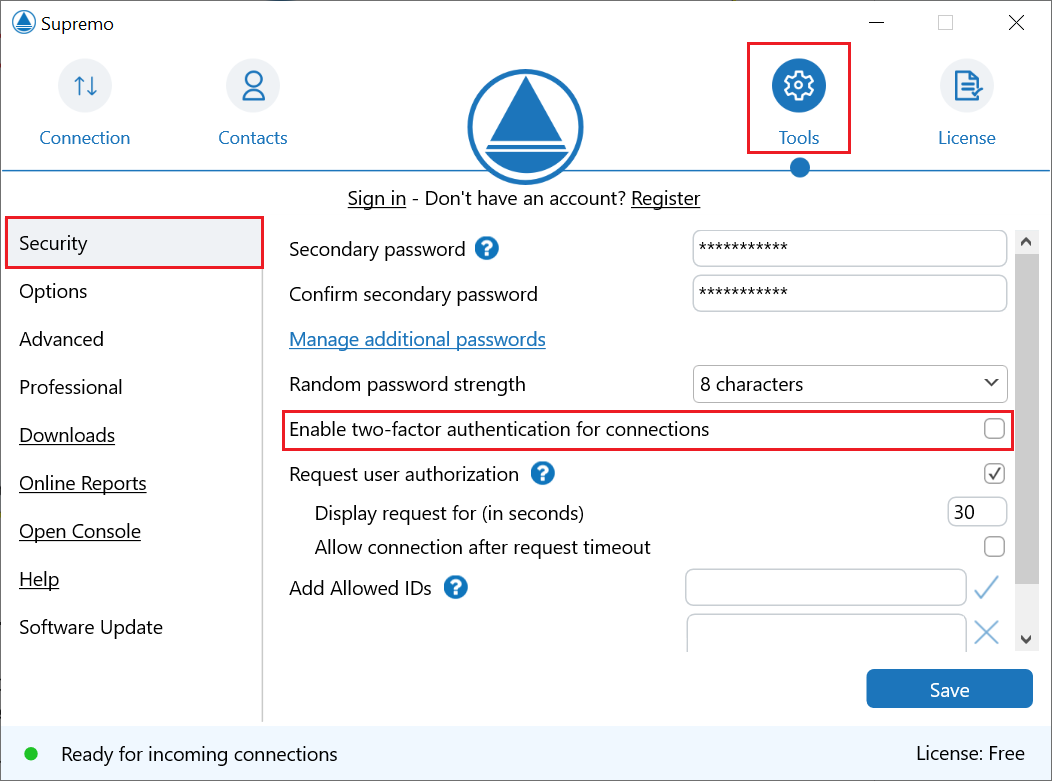 How to manage Passwords in Supremo - Supremo Control How to manage Passwords in Supremo - Supremo Control